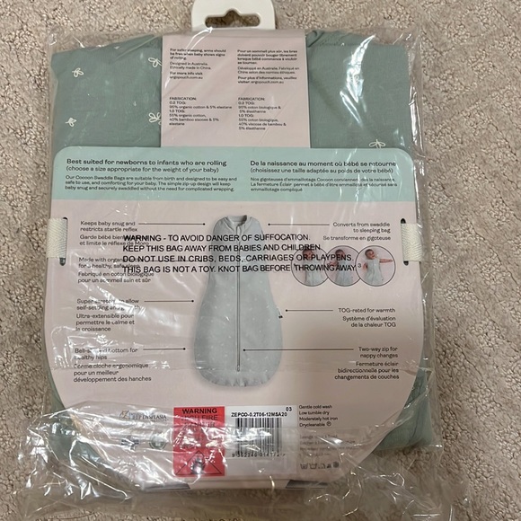 ergopouch | Pajamas | Ergopouch Cocoon Swaddle Bag 62m Sleep Sack ...